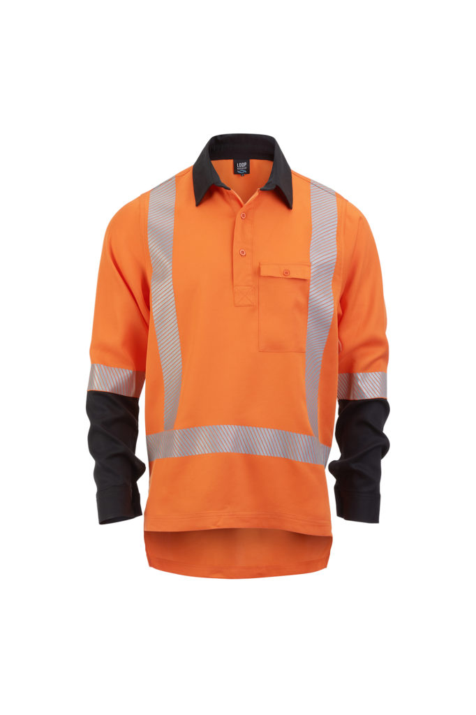 TTMC Closed Front Shirt Segmented Tape - LoopWorkwear